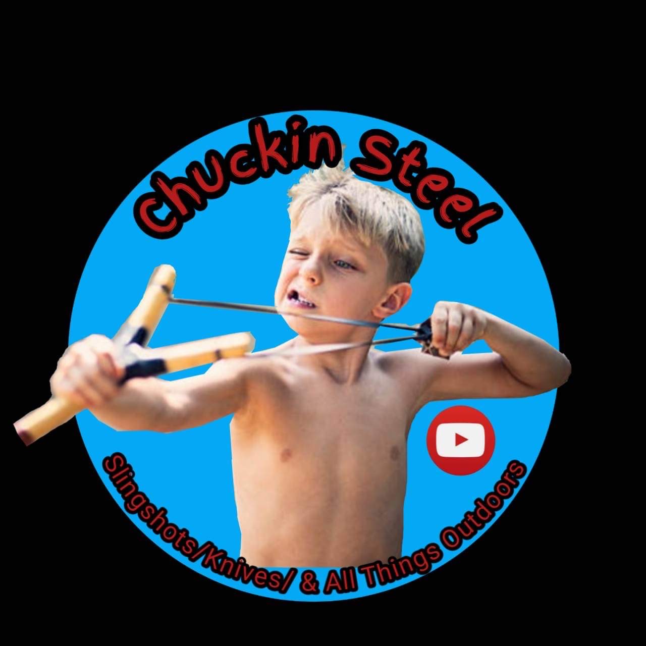 Chuckin Steel Stickers – Omega Slings